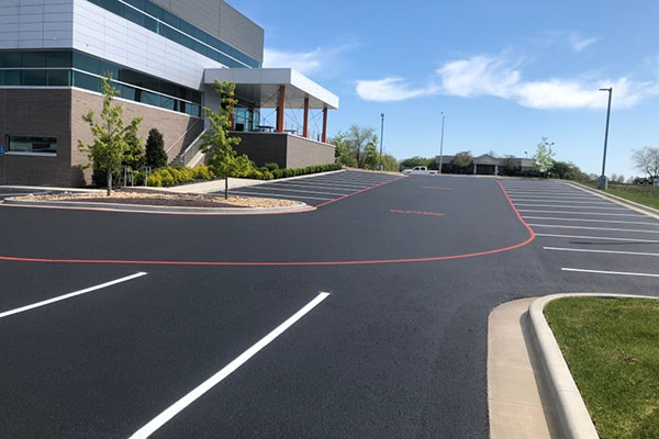 Parking Lot Striping | Lazer Perfect Striping & Sealing Inc.